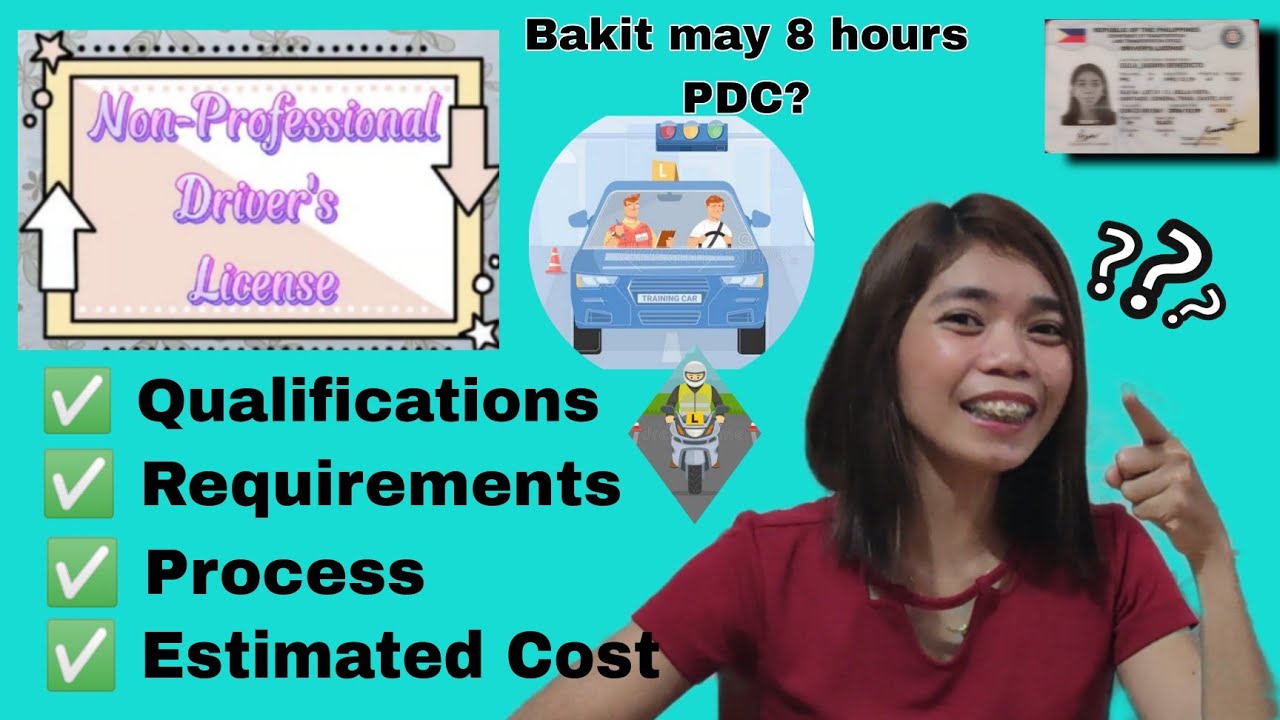 PAANO KUMUHA NG NON-PROFESSIONAL DRIVER'S LICENSE 2022/ NON PRO LICENSE ...