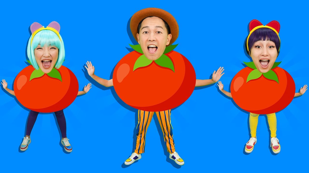 Tomato Song 🍅 | Dance of Fruits & Vegetables | TigiBoo - YouTube