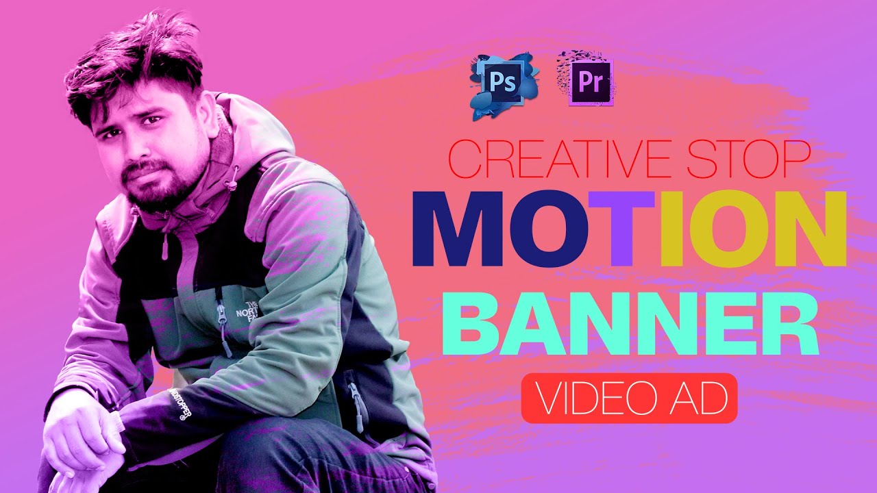 Best MOTION graphics banner design in Premiere Pro - YouTube