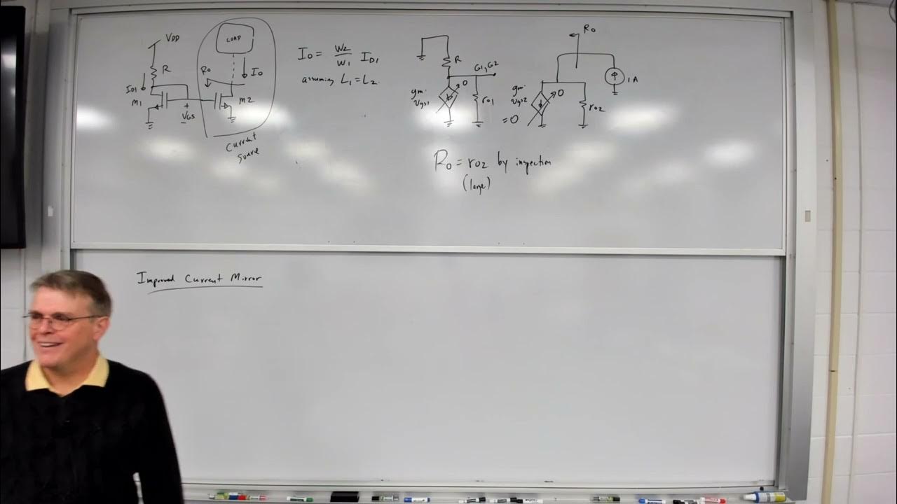 Electronics - Lecture 24: Current sources, sinks, and mirrors; cascaded ...