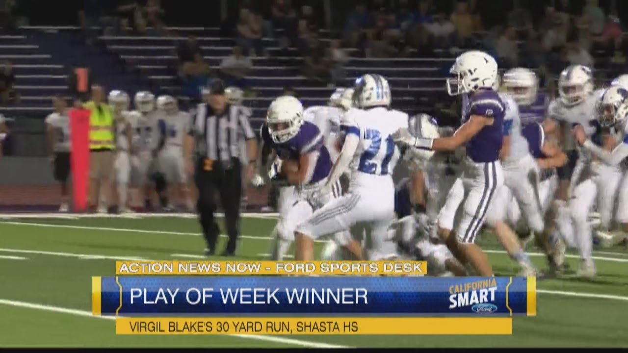 Play of the Week: Shasta High School - YouTube