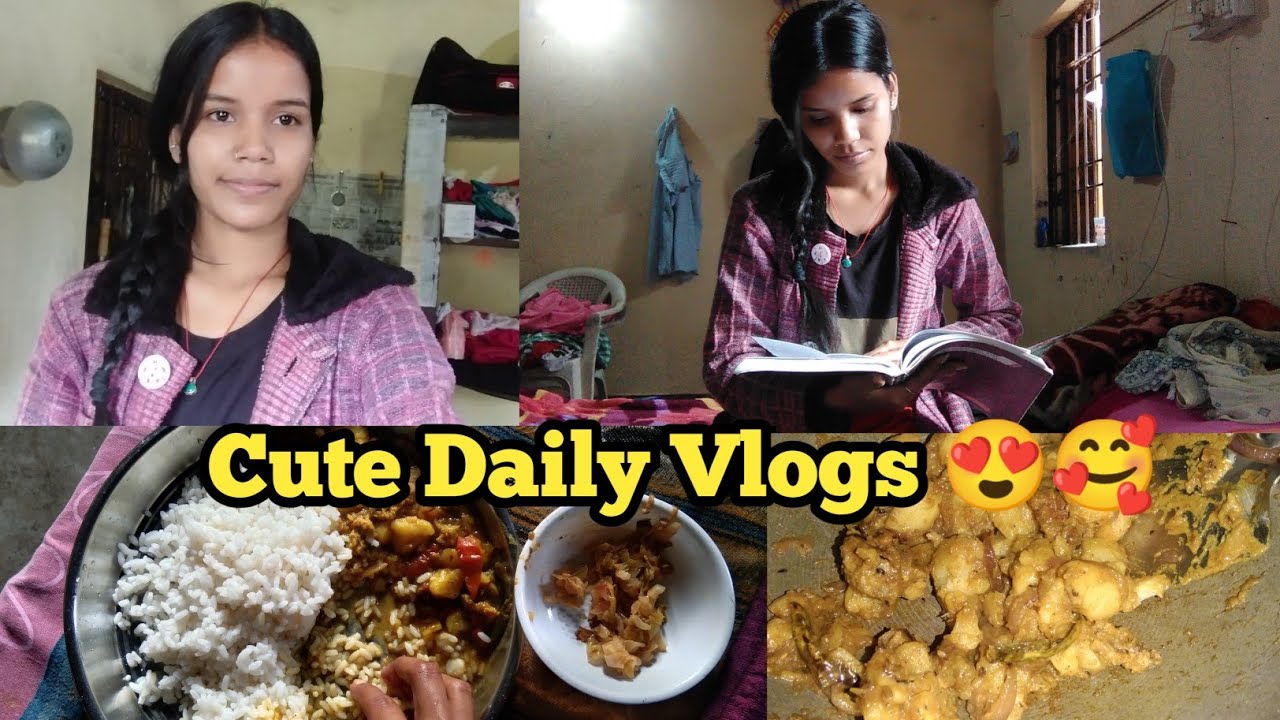 Cute Daily Vlogs 😍 Beautiful Girl Vlogging 🤩 || Miss Krishu Vlog ♥️ ...