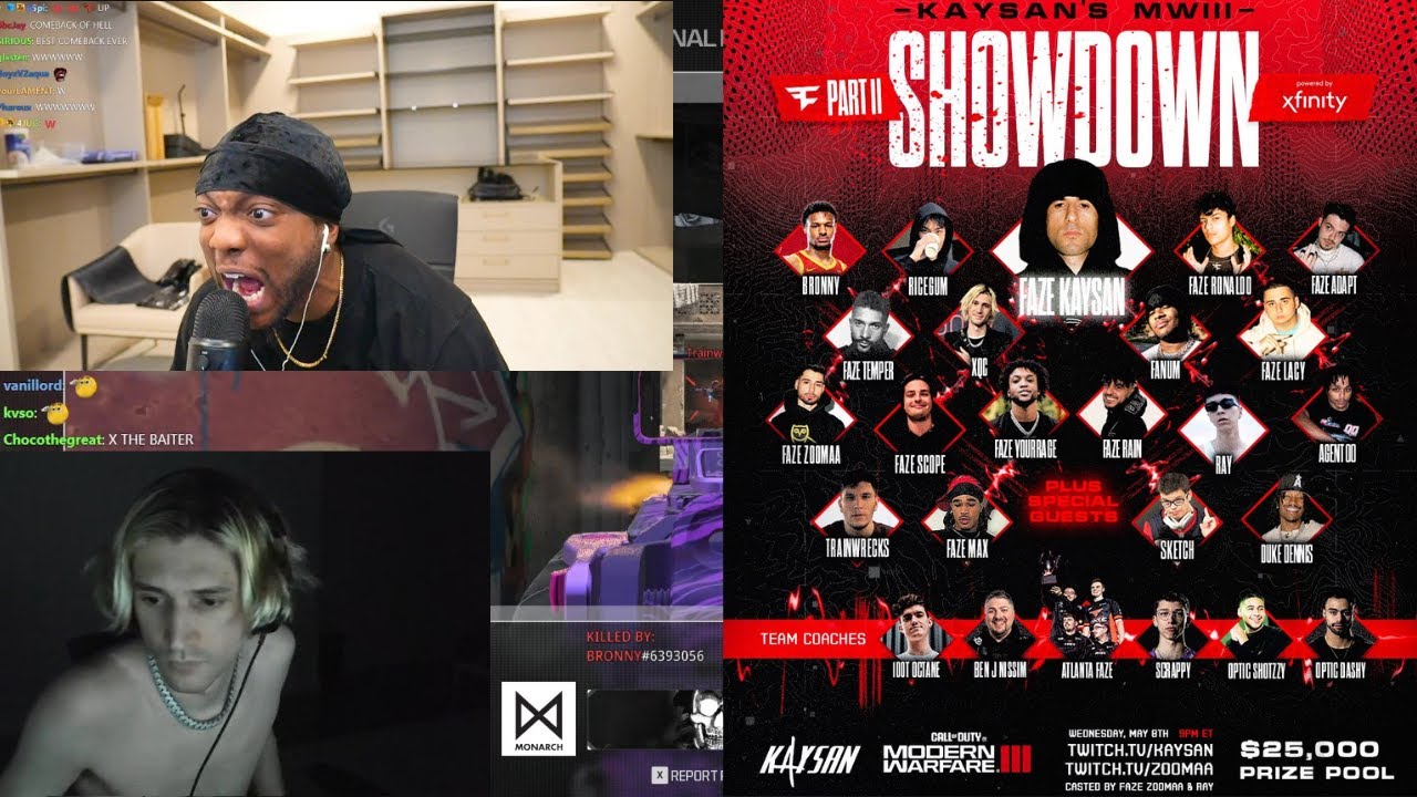 xQc's Team Choke a 5 - 1 Lead to Lose 25K in The Finals - YouTube