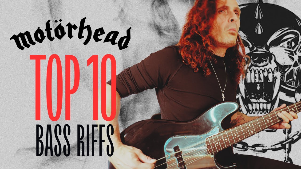 top 10 Motorhead bass RIFFS ( NO Ace of Spades! ) - YouTube