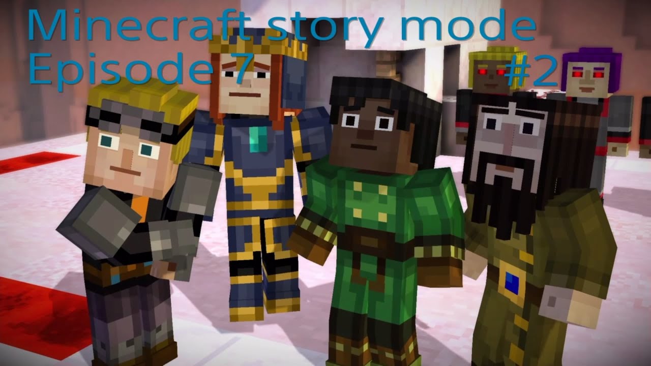 Minecraft story mode Episode 7 part 2 [Meeting PAMA!] - YouTube