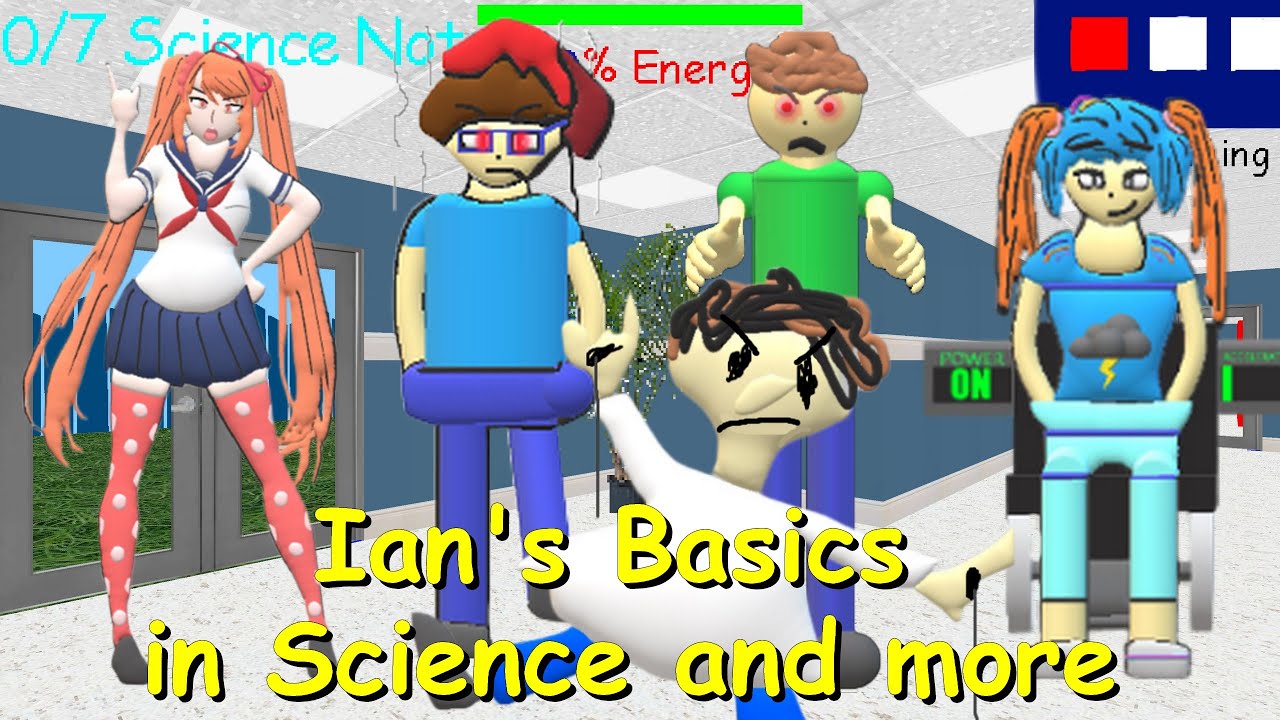 Ian's Basics in Science and more - Baldi's Basics Mod - YouTube