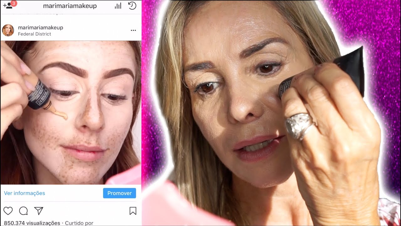 Minha Mãe Tentou Reproduzir Uma Make Minha 😱 Youtube