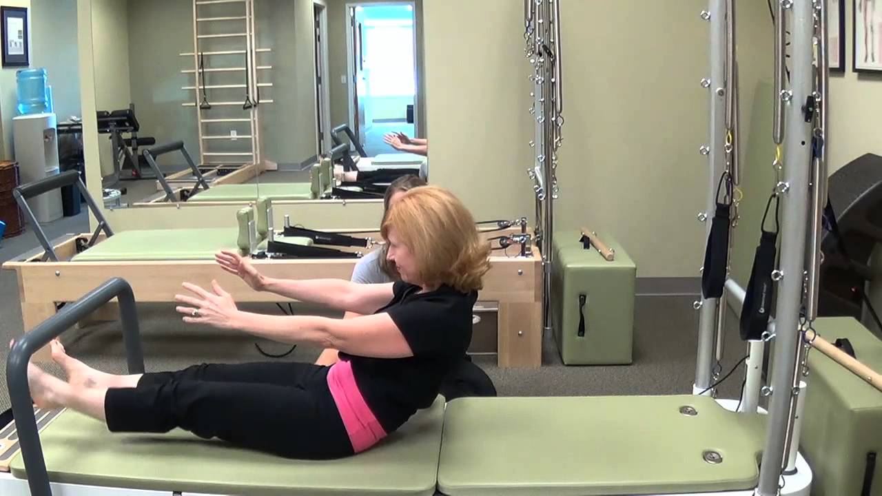 Pilates Roll Up Exercise - YouTube
