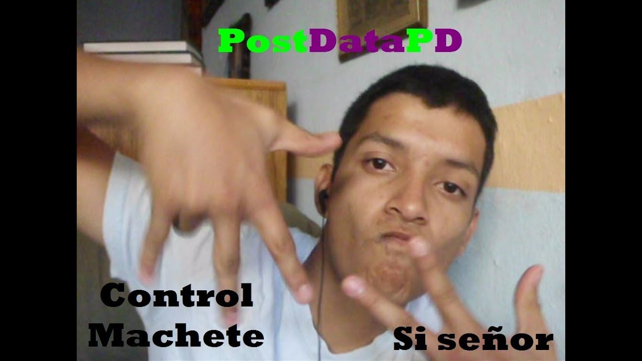 Si señor - Control Machete (Cover Parody) - YouTube