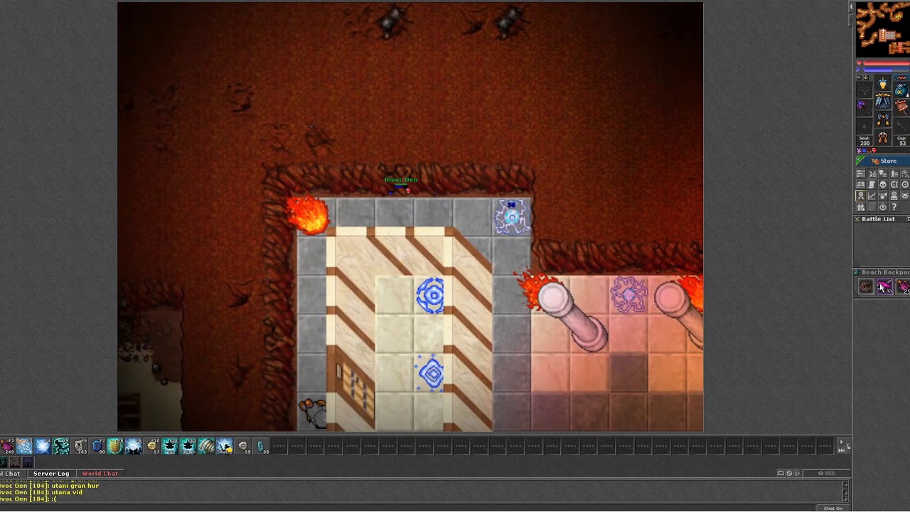 Tibia PK - Massacre no D-Lair Venore - YouTube