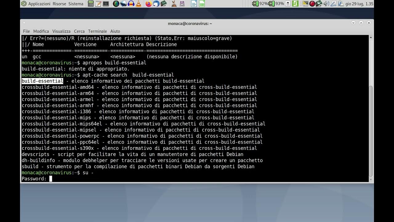 Programmazione di Sistema Gnu Linux 01 - YouTube
