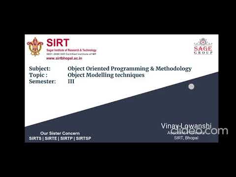 What is OMT and object model - YouTube