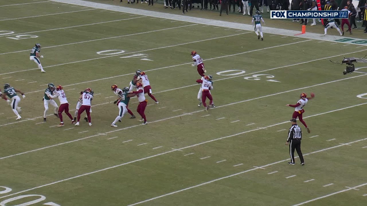 Commanders Fake Punt PASS! - YouTube