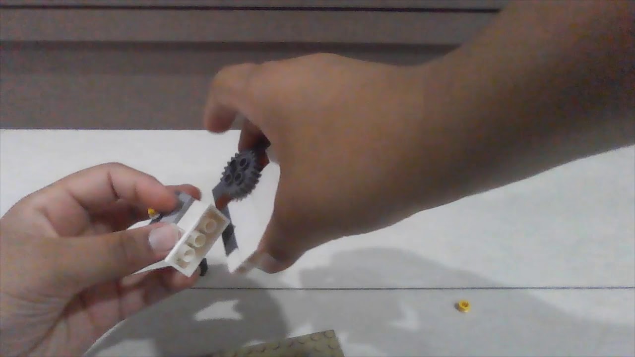 How to make a lego lever operated mechanism! - YouTube