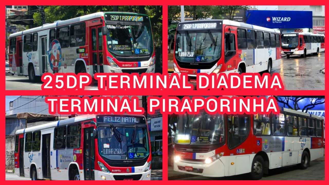 Fotos Dos Ônibus Na Linha 25DP Terminal Diadema Terminal Piraporinha ...