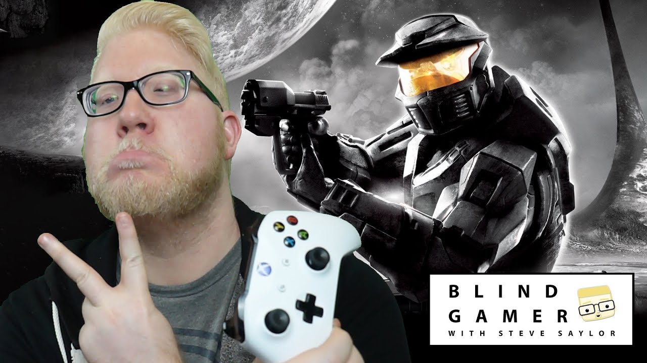 BLIND GAMER plays Halo - YouTube