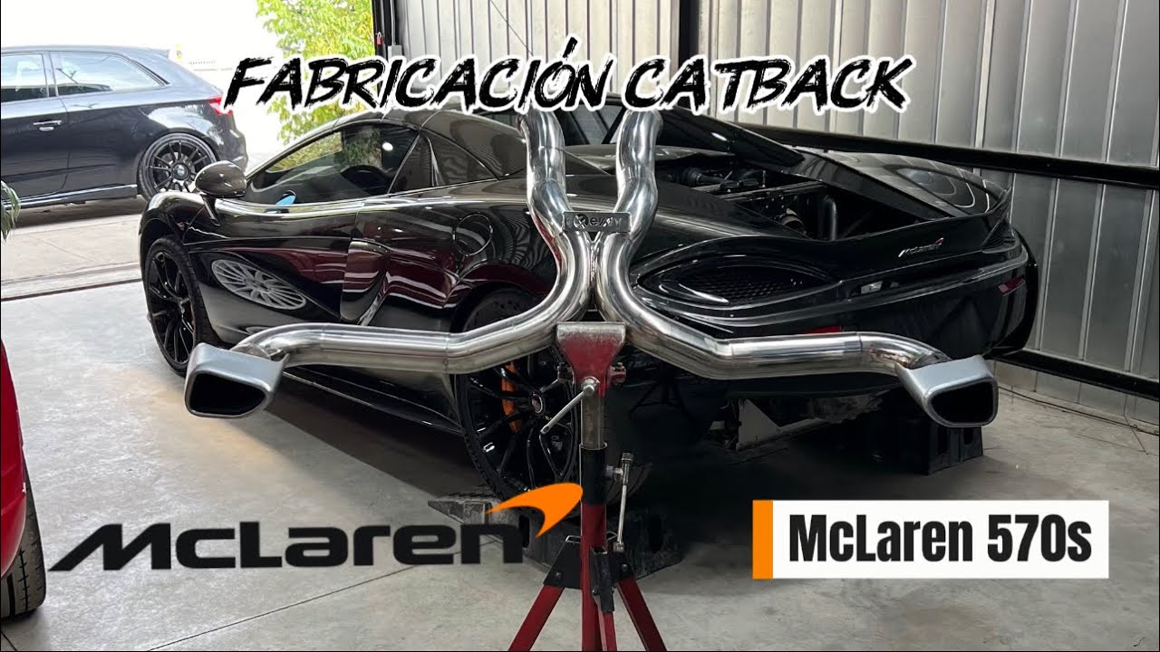 Fabricación de catback McLaren 570s | Kevin Astorga |envy fabrication ...