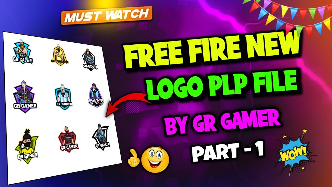 💫🌈😻Free Fire New Logo Pack || Logo plp file || New Mascot Logo Pack ...
