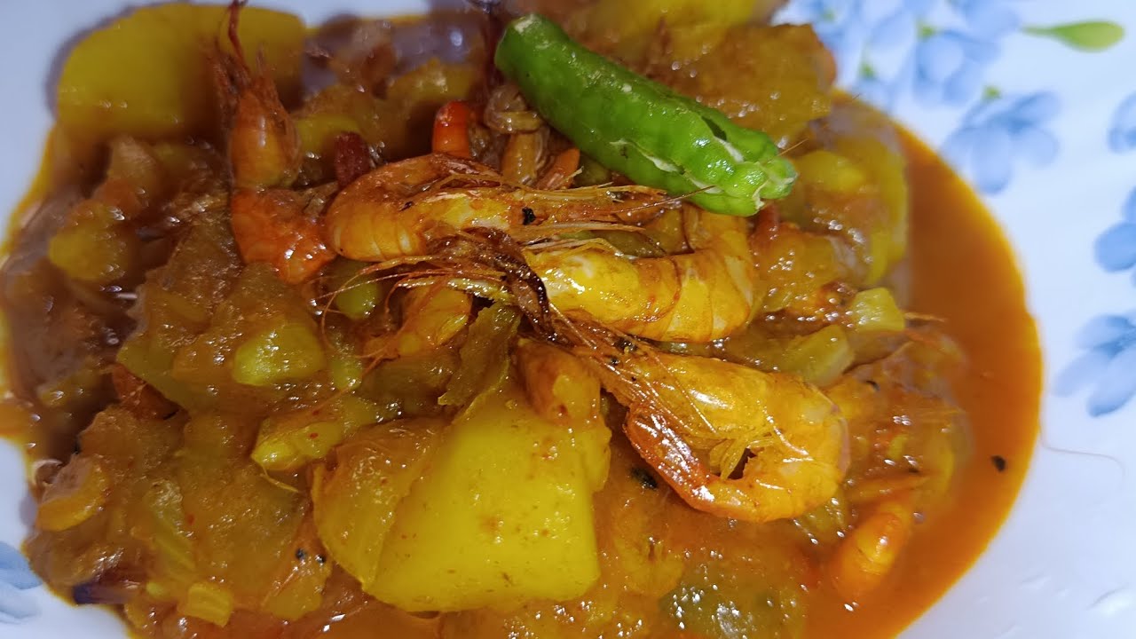 ||Lau Chingri Recipe|| Bottle Gourd With Shrimp Recipe|| Authentic ...
