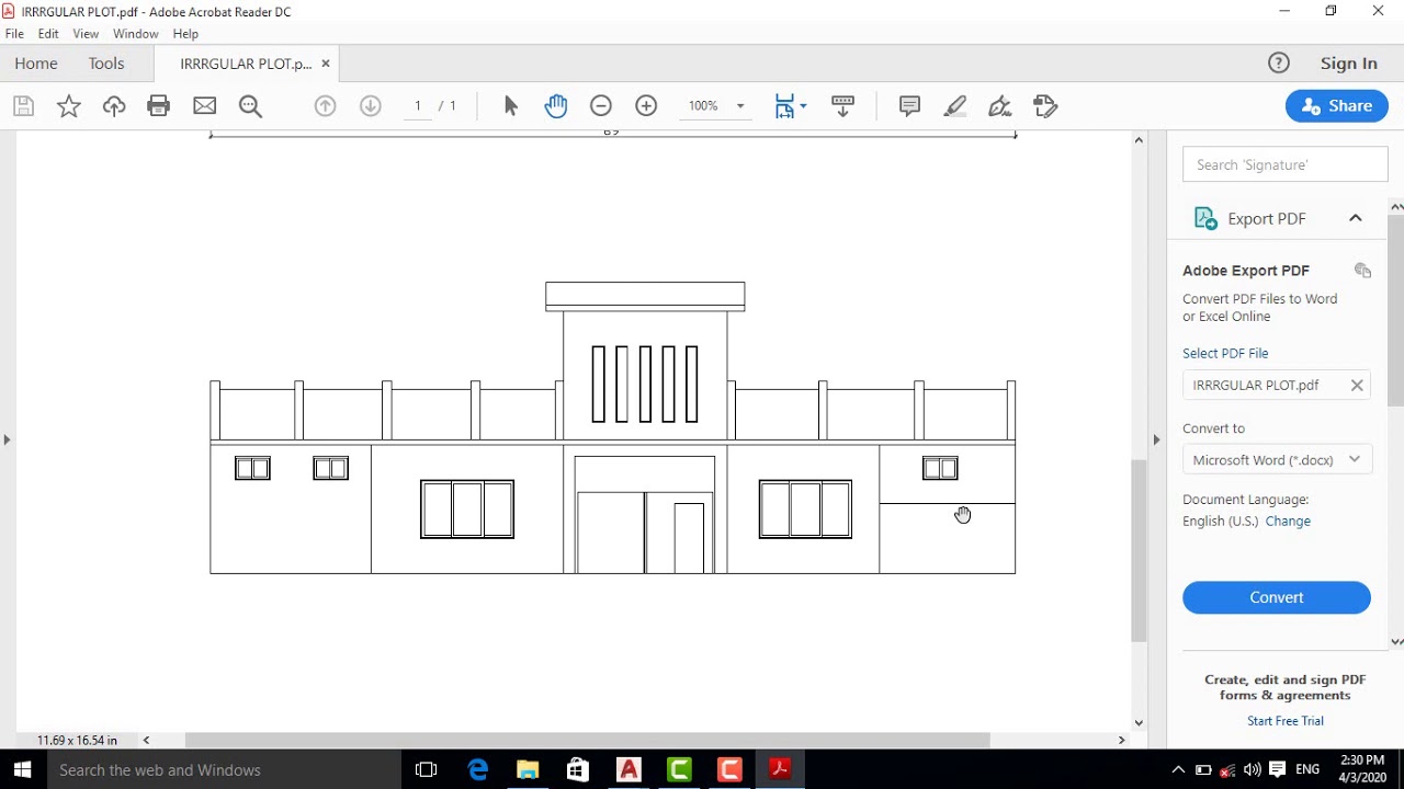 How to draw House Map in irregular Shape plot | AUTOCAD| - YouTube