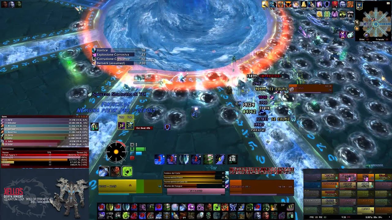 Quantum Leap vs Immersus 25 man Heroic (frost dk POV) - YouTube