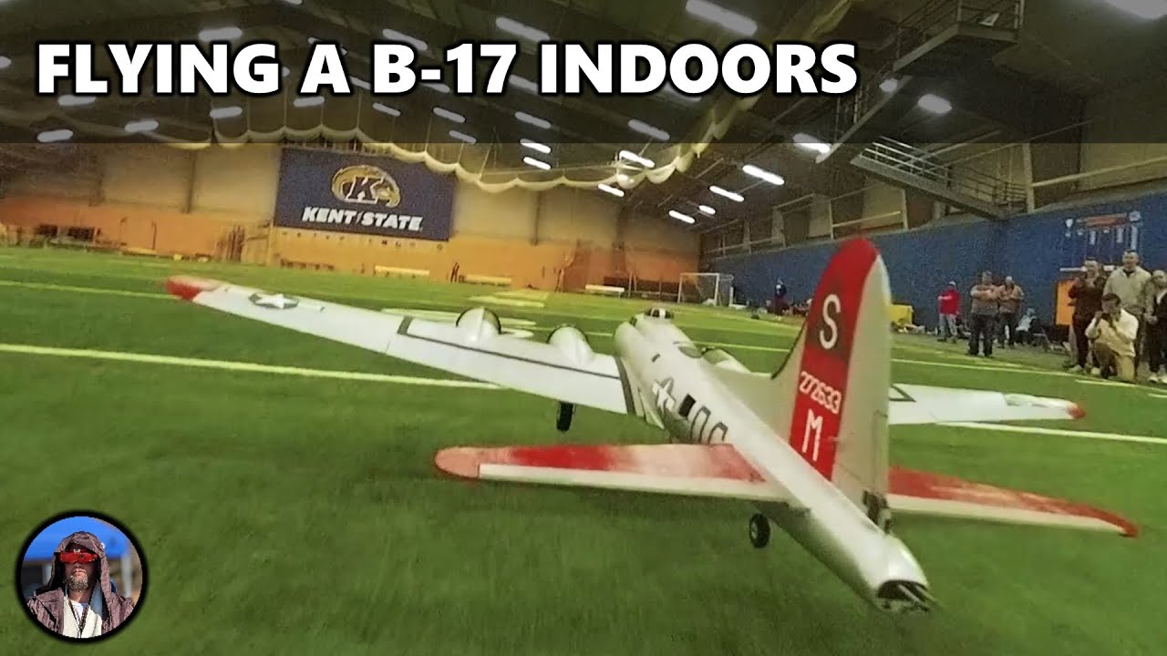 Indoor B-17 - YouTube
