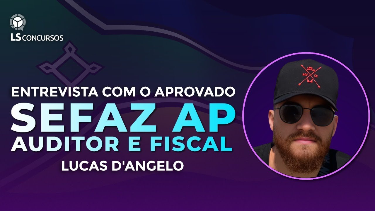 Aprovado na SEFAZ-AP - 7° lugar (Auditor) e 50° lugar (Fiscal) - Lucas ...