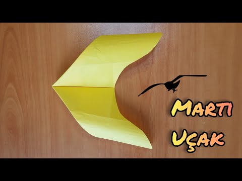 KAĞITTAN UÇAK YAPIMI (MARTI) PAPER AİRPLANE