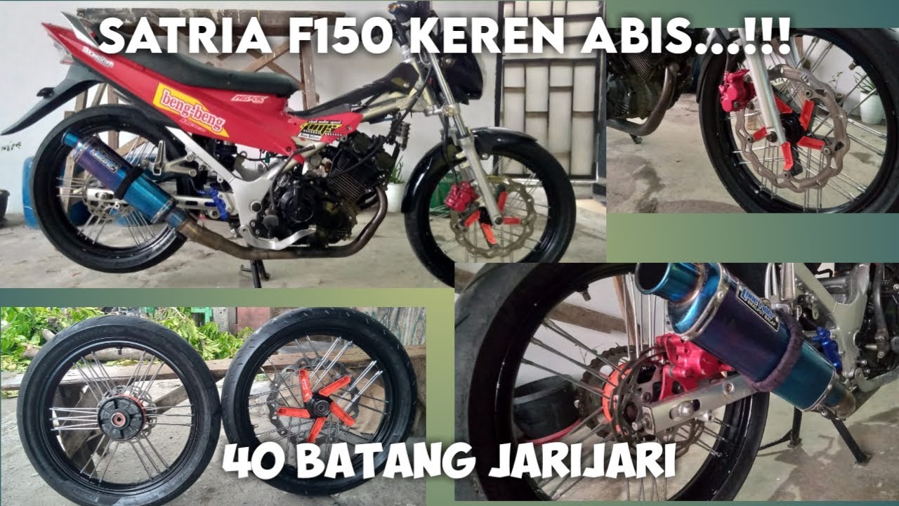 Review modif satria fu 150 velg jarijari #velgcustom #suzukisatria # ...