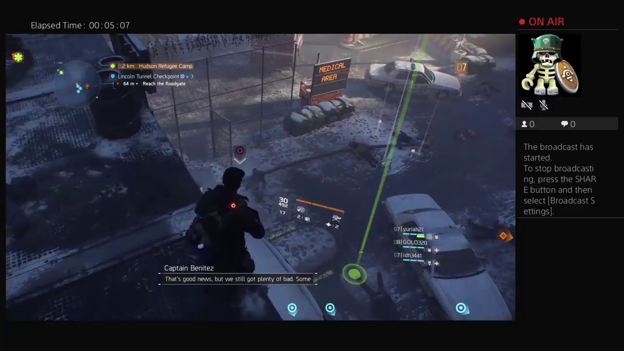 The Division - The Lincoln Tunnel Checkpoint Mission - YouTube