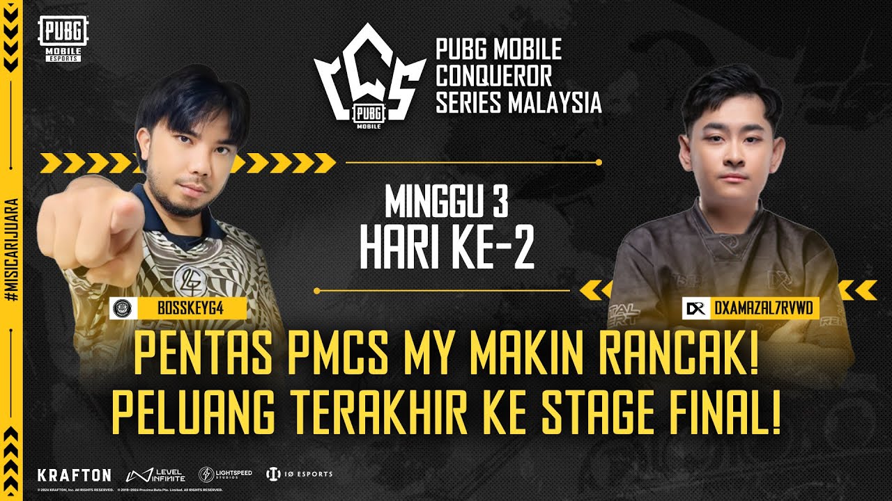 [BM] 2024 PMCS MY Fall - Group Stage (Week 3 Day 2) - YouTube