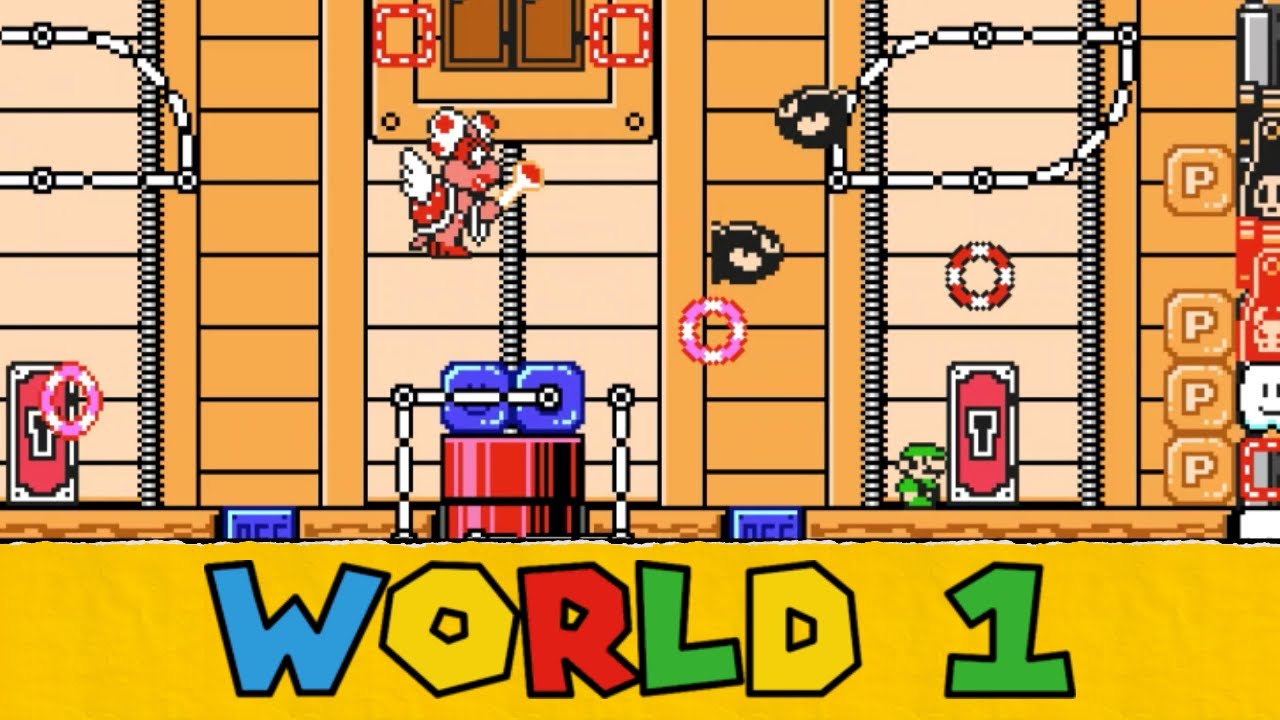 World 1 - NEW Super Jerry’Os World - Super Mario Maker 2 - YouTube