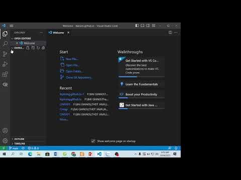 Hướng dẫn kết nối github với Visual Studio Code - YouTube