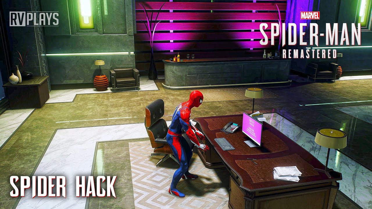 Marvel's Spider Man Remastered : Spider Hack - YouTube
