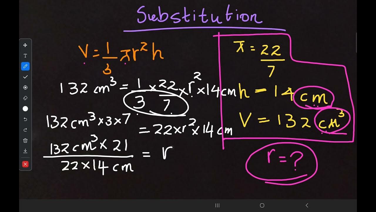 Substitution | Basic ALGEBRA | Subject in Maths | Formula| How to substitute in equation ...