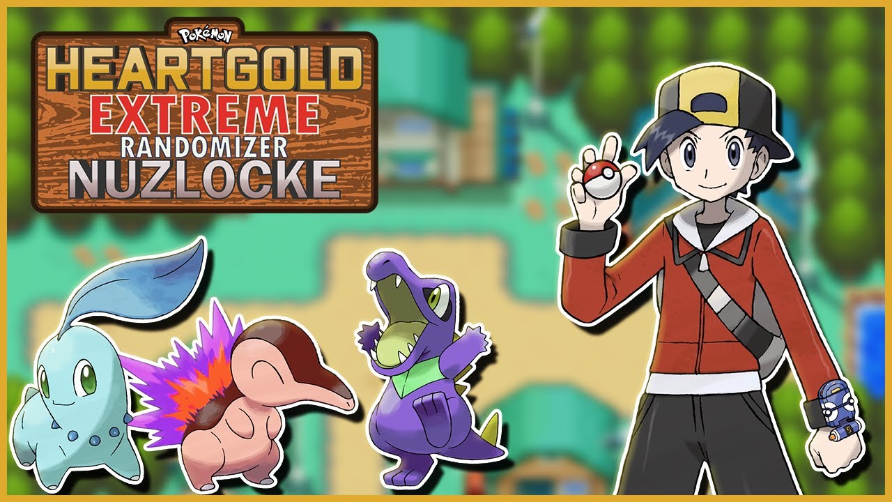 Pokemon but Everything is Random | Pokemon HeartGold Extreme Randomizer ...