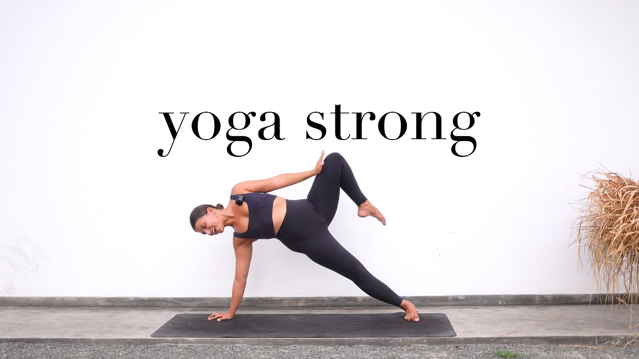 Yoga strong · séance rapide pour se renforcer - YouTube