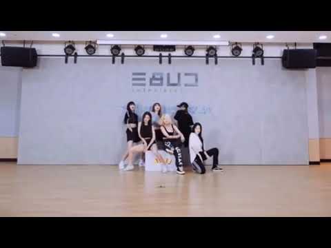 (G)I-DLE “Uh-Oh” DANCE PRACTICE MIRRORED