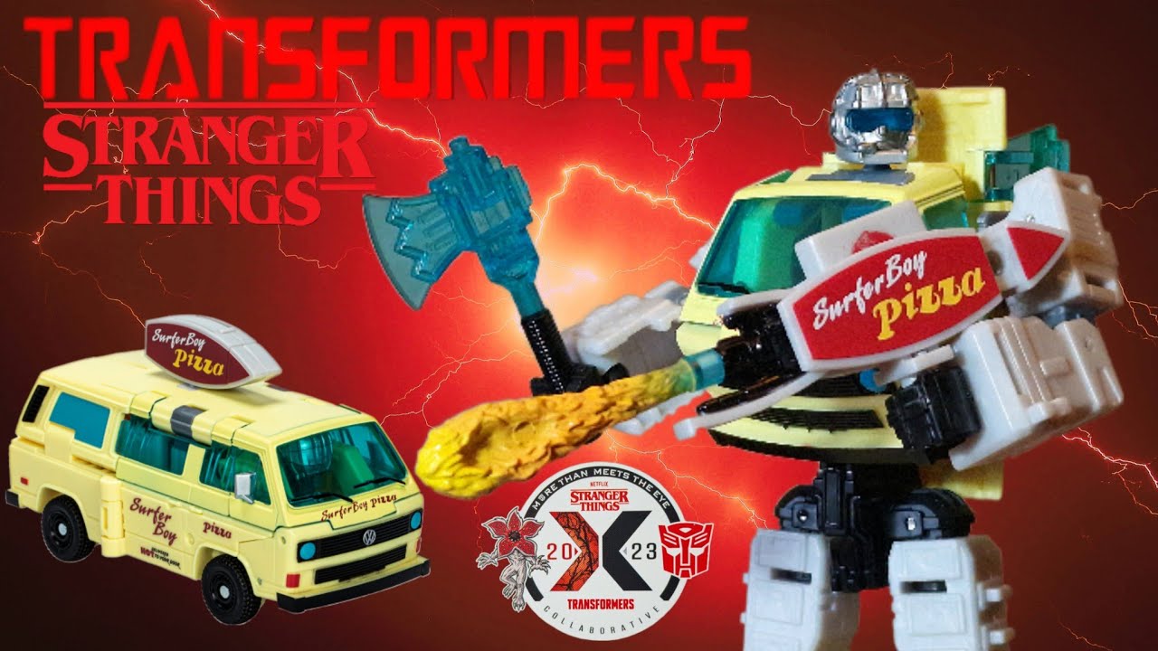 Transformers Collaborative Stranger Things x Transformers Code Red ...