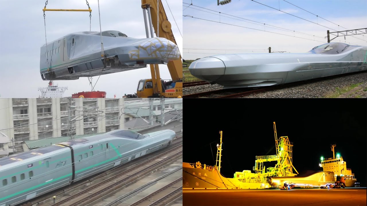 Fastest Bullet train in the World - Alfa X test run in Japan - YouTube