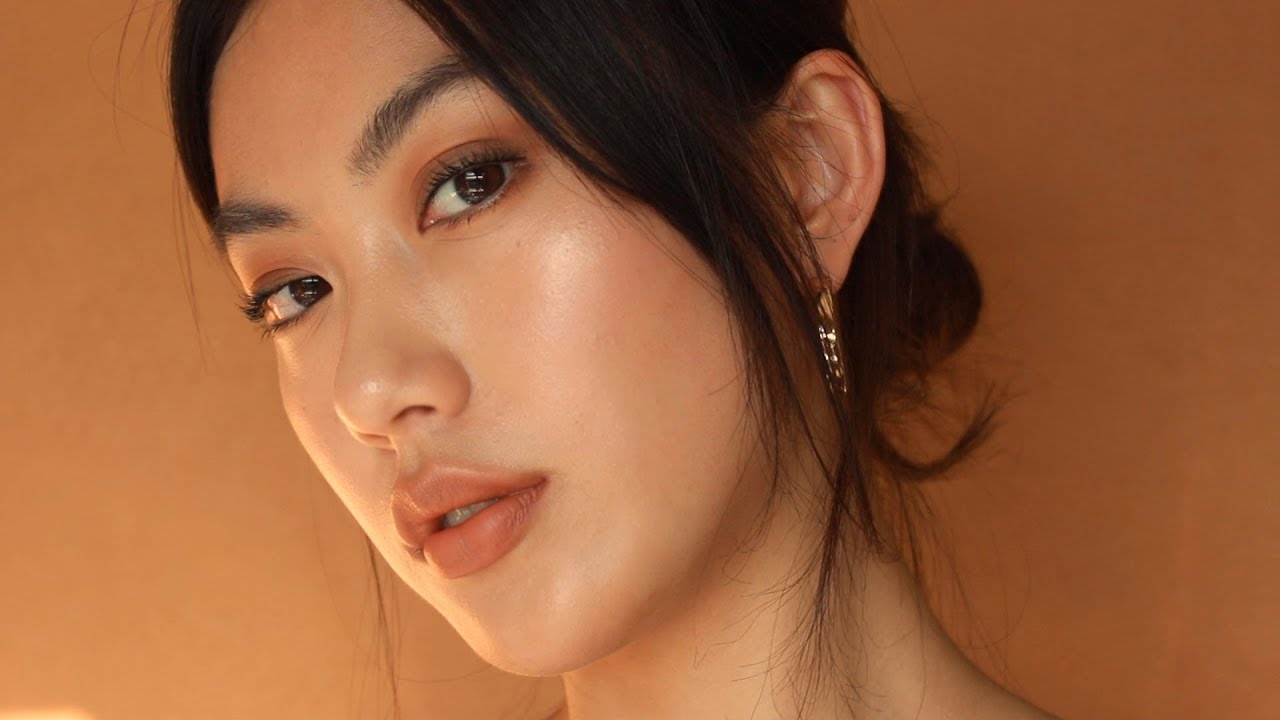 BROWN SMOKEY EYE MAKEUP + Tarte Toasted Palette | Haley Kim - YouTube