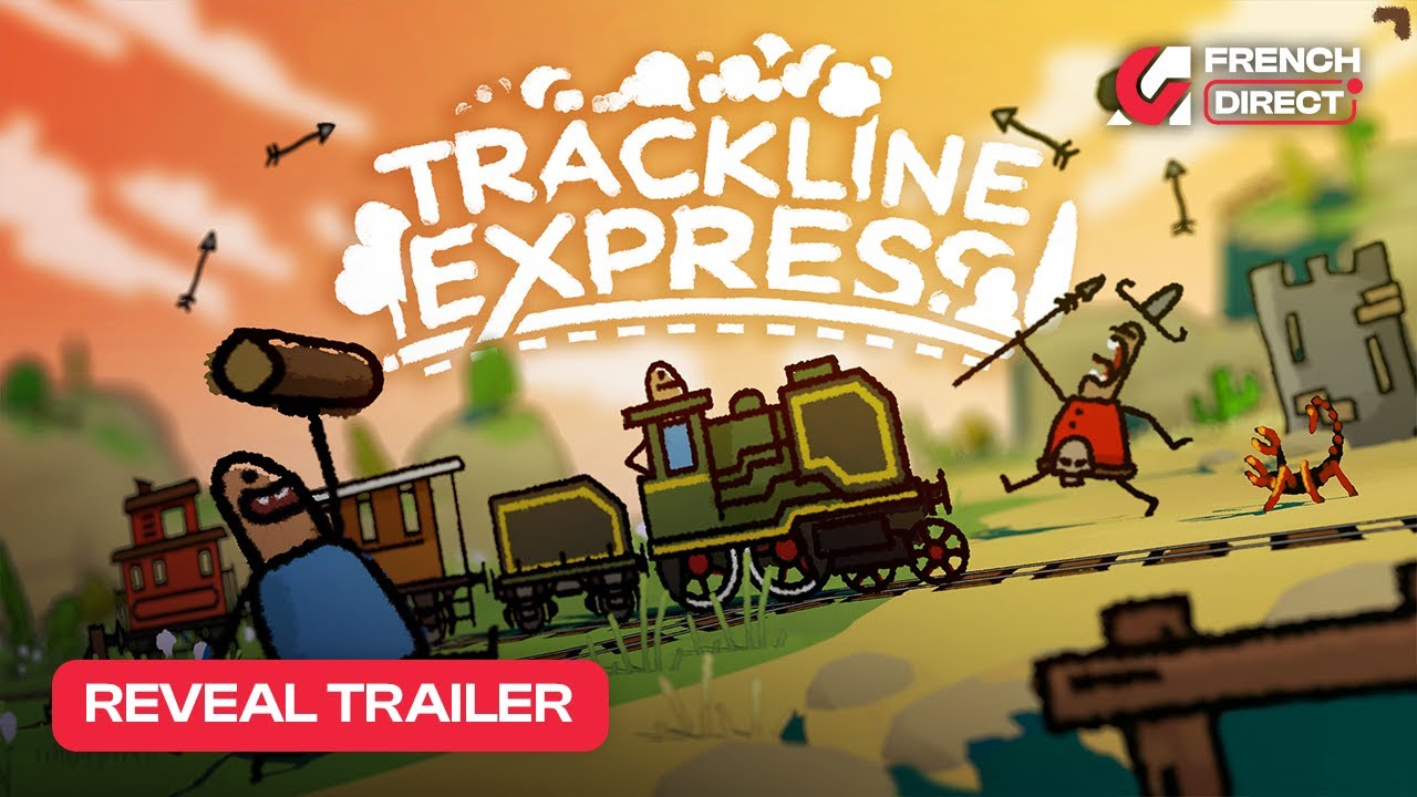 Trackline Express - Reveal Trailer | AG French Direct 2023 - YouTube