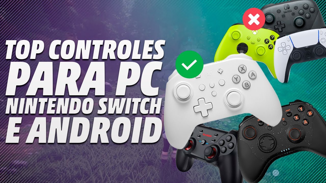 OS MELHORES CONTROLES DE 2022 PARA PC / NINTENDO SWITCH E ANDROID - YouTube