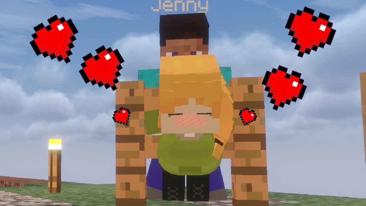 Jenny Mod Minecraft Gameplay 4K NO BLURR - YouTube