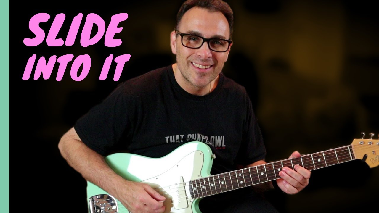 How to Slide into Notes on Guitar - YouTube