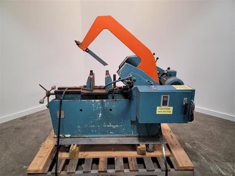 Used Kasto-racine Power Mechanical Hack Saw Model Bsm323 - YouTube