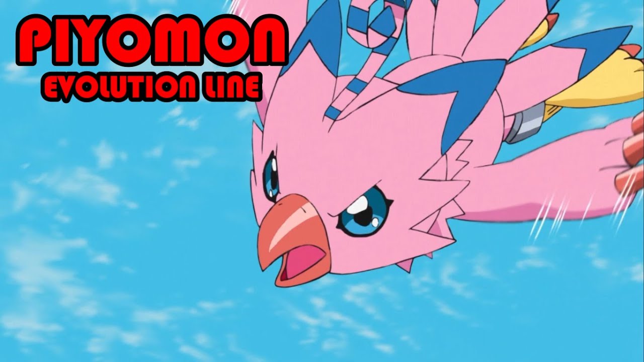 Piyomon Evolution Line - YouTube