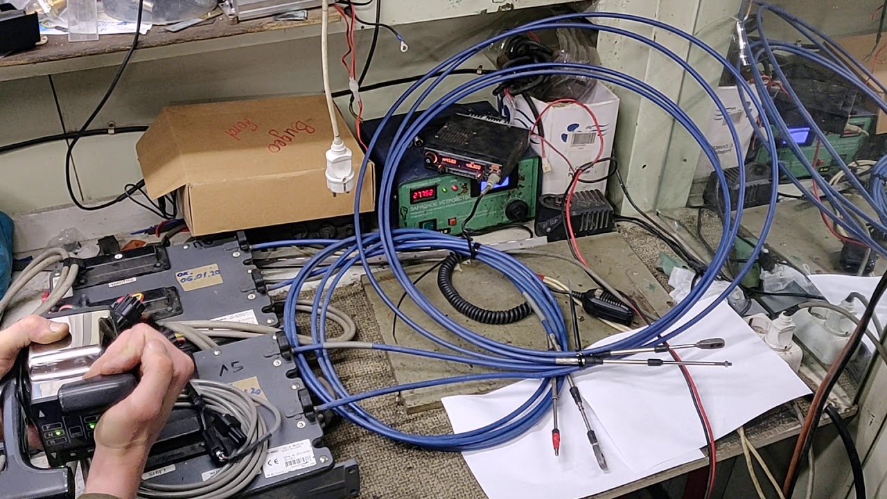 Teleflex Morse KE4 single station start - YouTube