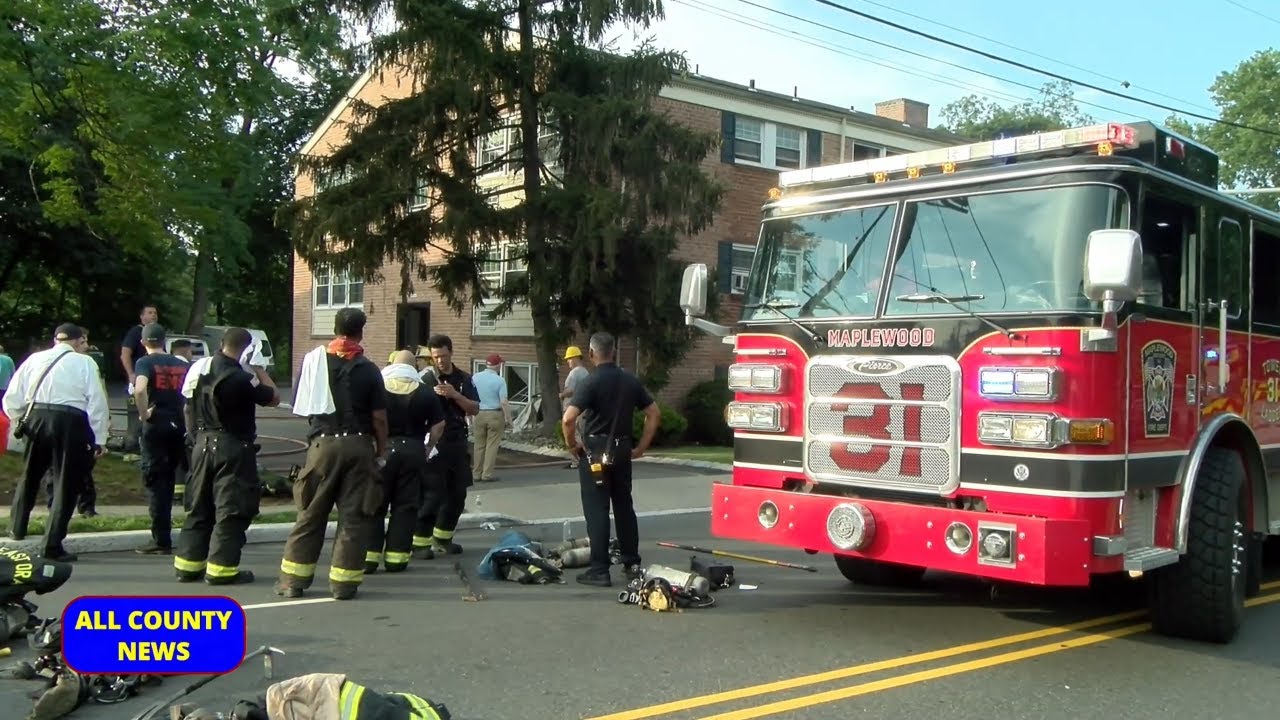Multiple Alarm Fire on Valley Street in Maplewood, Several Smoke ...