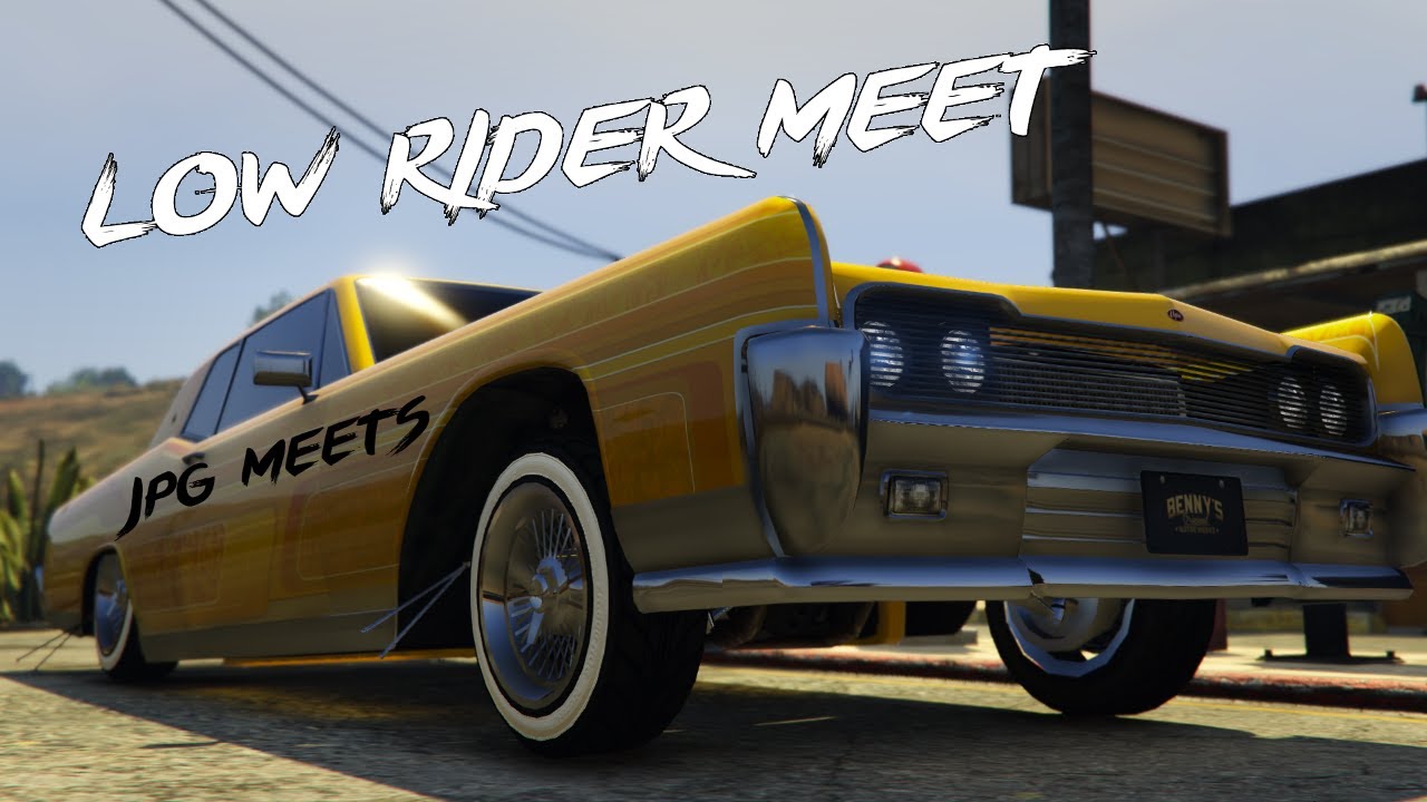 GTA 5 - Low Rider Meet (JPG Meets) - 24/07/21 - YouTube